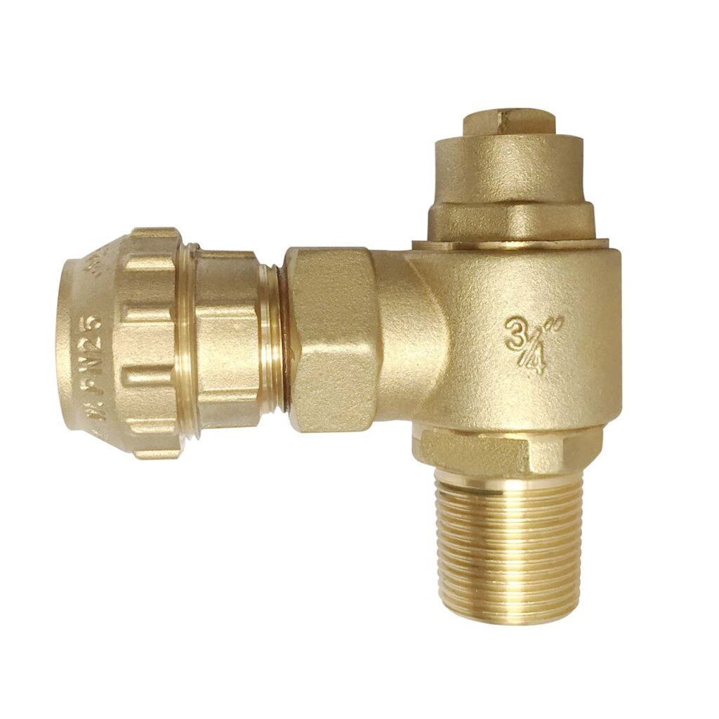 BW-F09C Brass ferrule valve with compression fitting - BMAG Valves ...