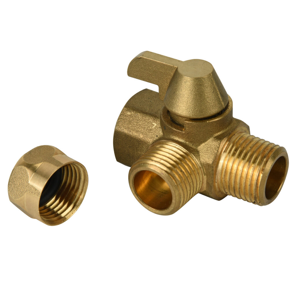 BW-LFB21 Lead free brass 3 way valve FxMxM - BMAG Valves | BESTWAY