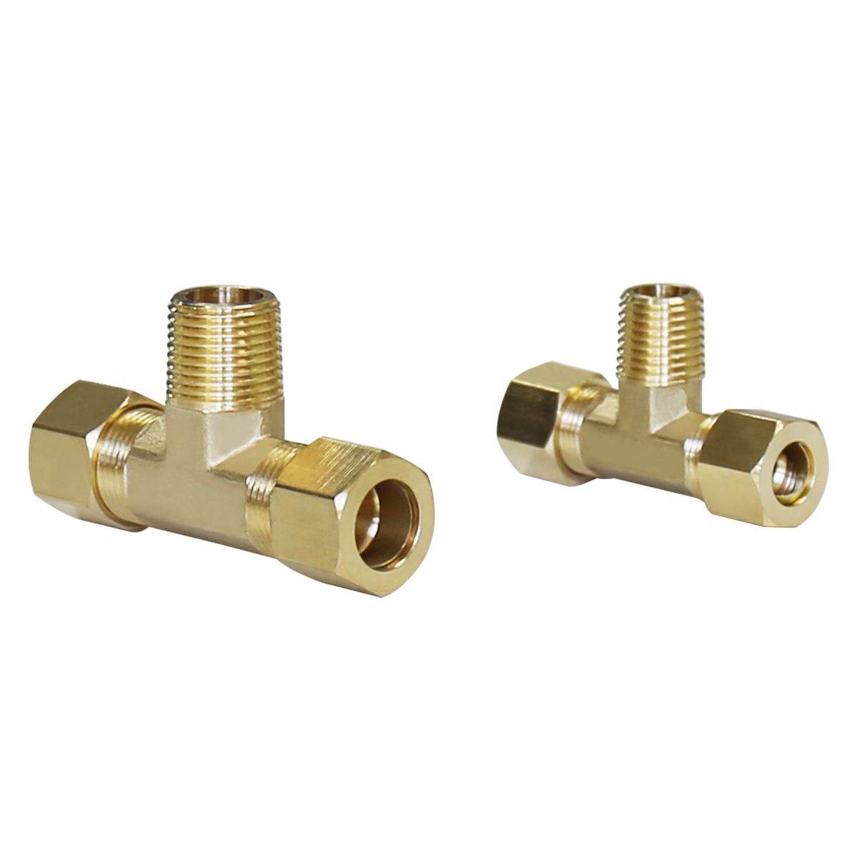 BW-6007 Brass compression Tube Union Tee - BMAG Valves | BESTWAY